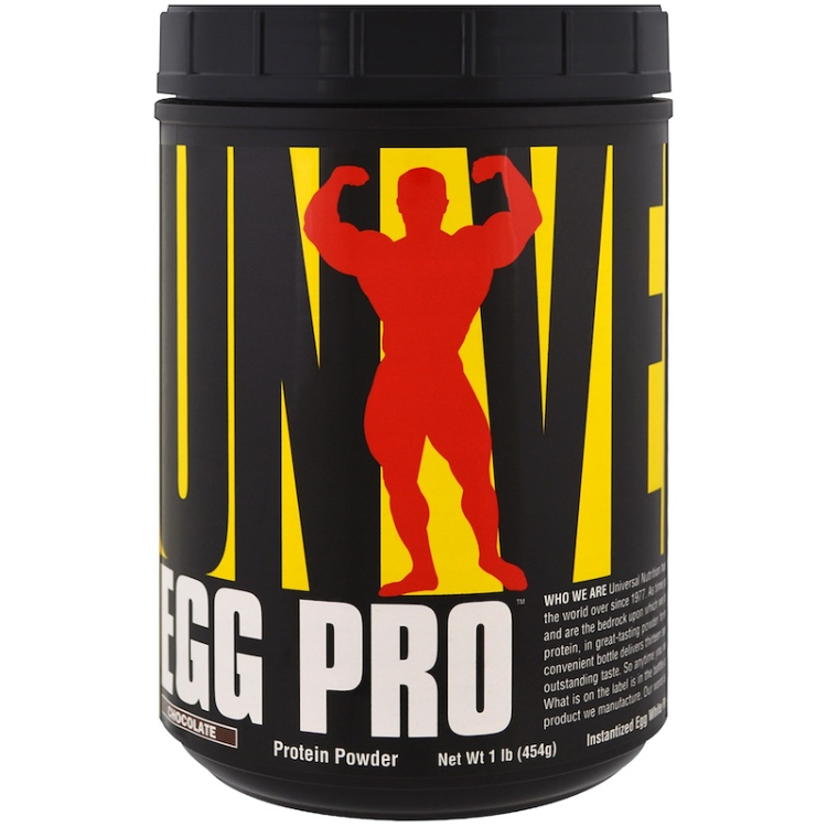 Universal Nutrition Egg Pro Instantized Egg White Powder Chocolate ...