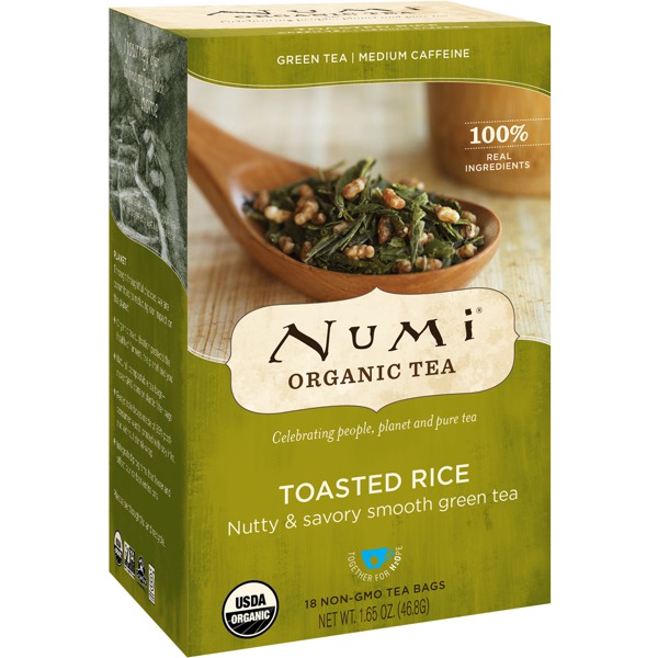 Numi Tea Organic Tea Green Tea Toasted Rice - 1Source