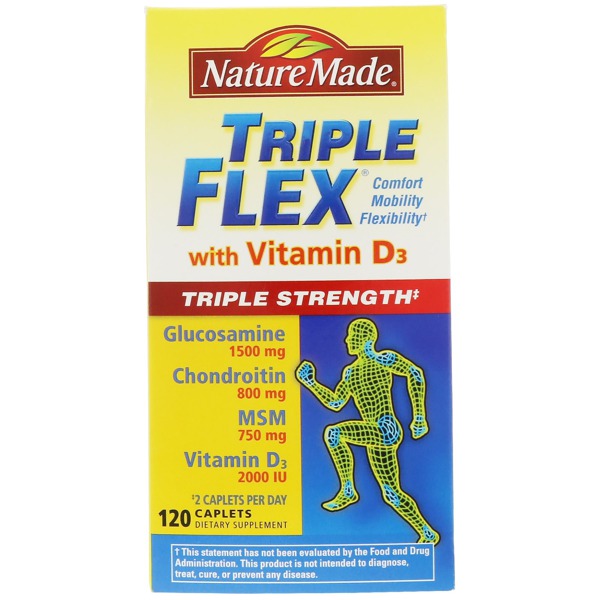 Nature Made Triple Flex Triple Strength With Vitamin D3 - 1Source