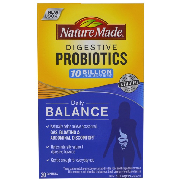 Nature Made Digestive Probiotics Daily Balance - 1Source