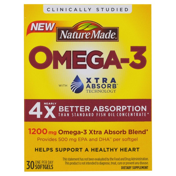 Nature Made Omega-3 Extra Absorb 1200 Mg - 1Source