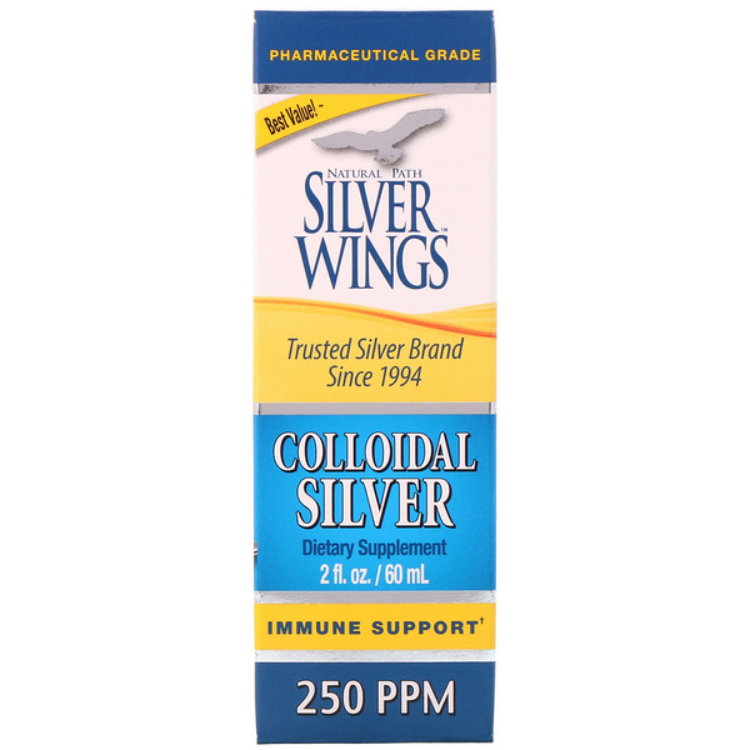 Natural Path Silver Wings Colloidal Silver 250 Ppm - 1Source
