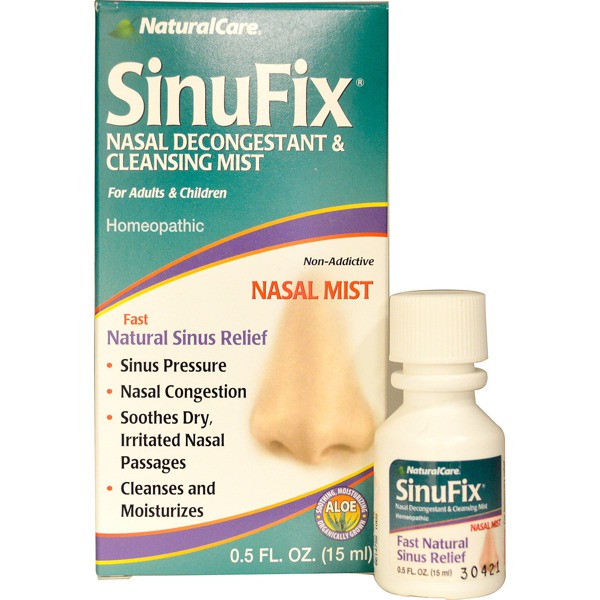 Natural Care Sinufix Nasal Decongestant & Cleansing Mist - 1Source
