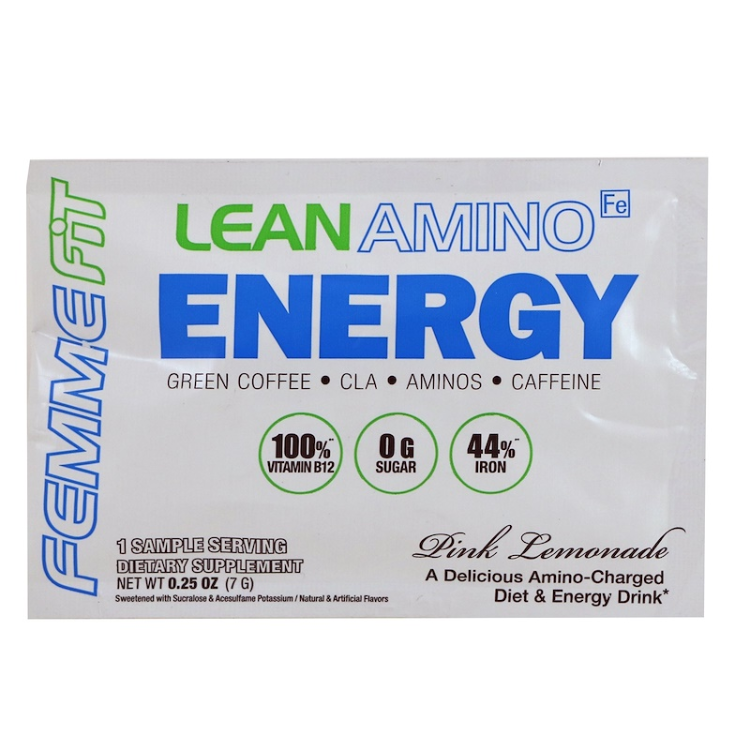 FEMME Lean Amino Energy Pink Lemonade - 1Source