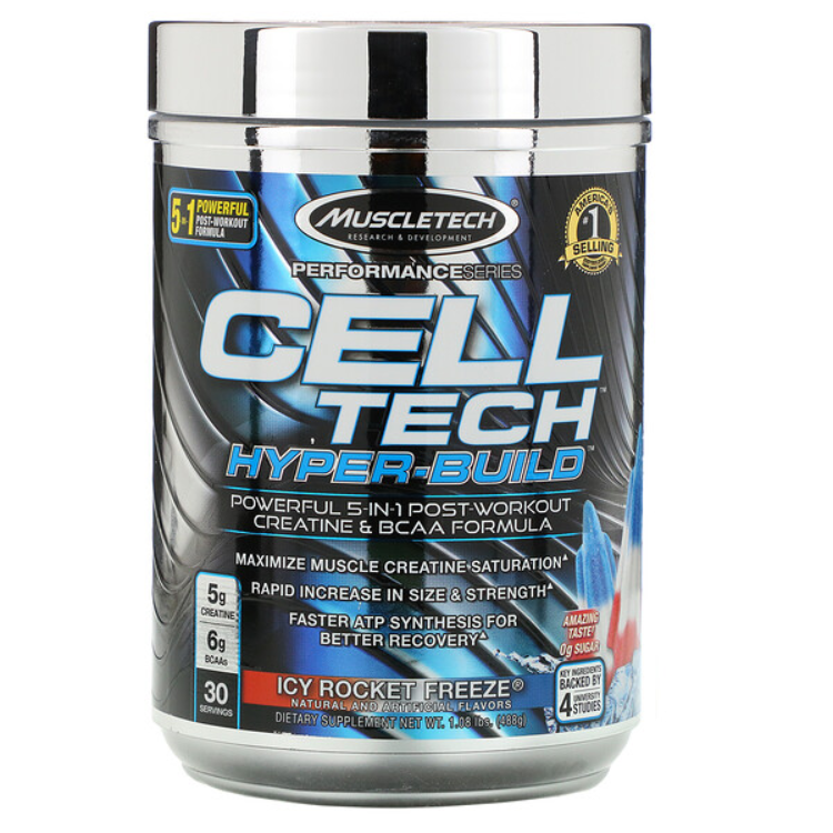 Muscletech Performance Series Cell Tech Hyper-Build Icy Rocket Freeze ...