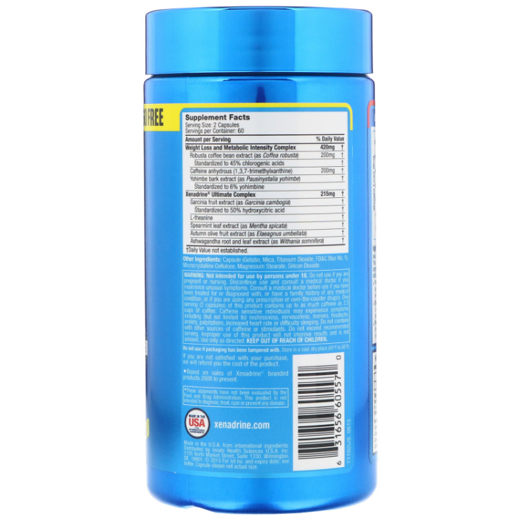 Muscletech Xenadrine Ultimate Weight Loss - 1Source