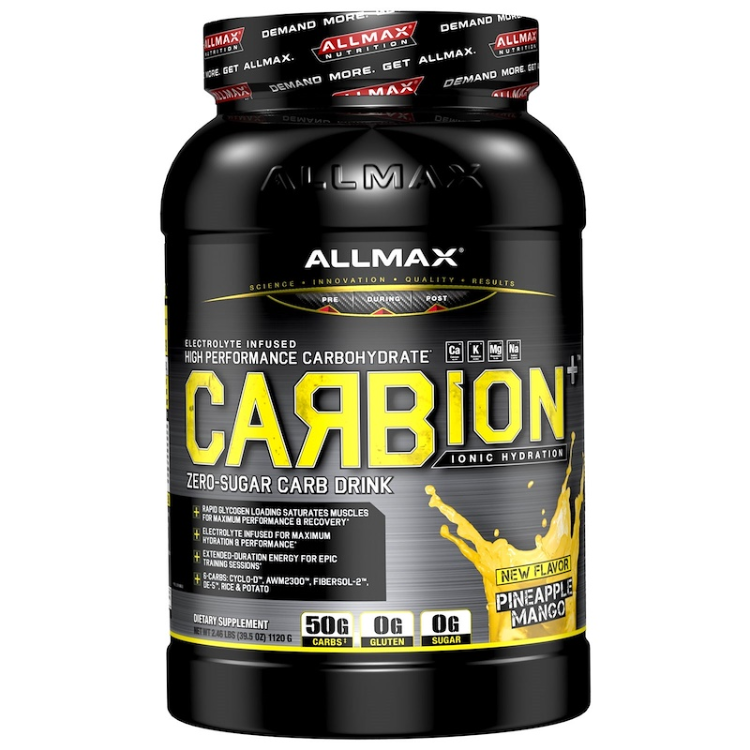 ALLMAX Nutrition Carbion+ Maximum Strength Electrolyte + Hydration ...