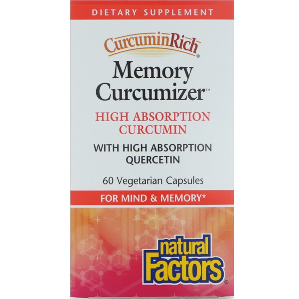 Natural Factors Curcuminrich Memory Curcumizer - 1Source