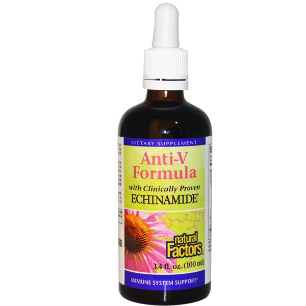 Natural Factors Anti-V Formula With Clinically Proven Echinamide - 1Source