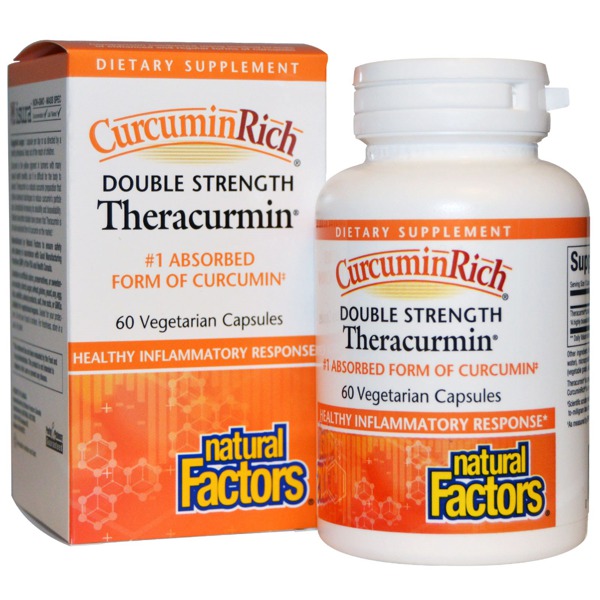 Natural Factors Curcuminrich Double Strength Theracurmin - 1Source