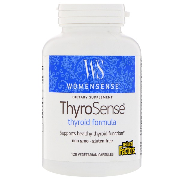 Natural Factors WS Womensense Thyrosense Thyroid Formula - 1Source