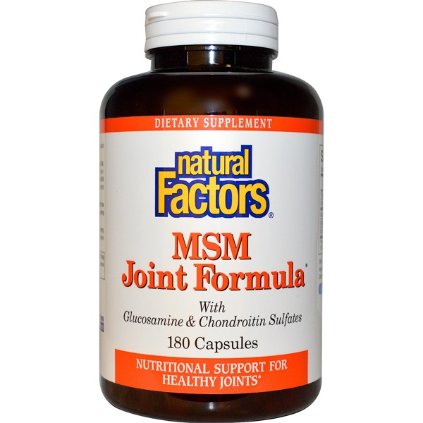 Natural Factors MSM Joint Formula - 1Source