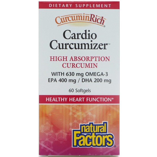Natural Factors Curcuminrich Cardio Curcumizer - 1Source