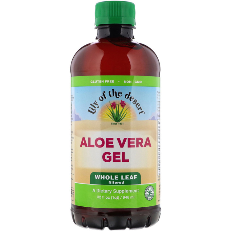 Lily Of The Desert Aloe Vera Gel Whole Leaf - 1Source