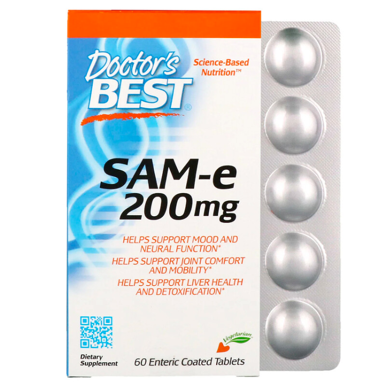 Doctor'S Best Sam-E 200 Mg - 1Source