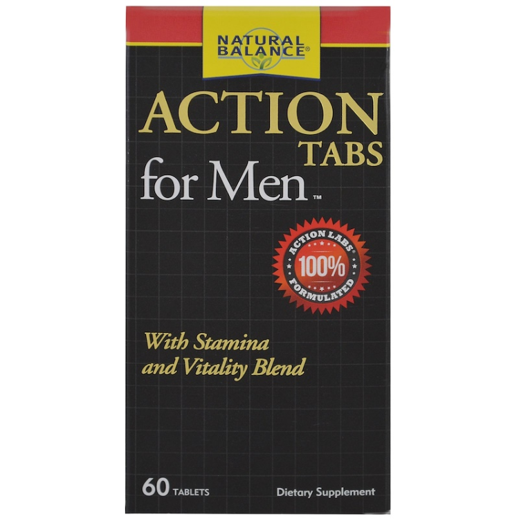 Natural Balance Action Tabs For Men - 1Source