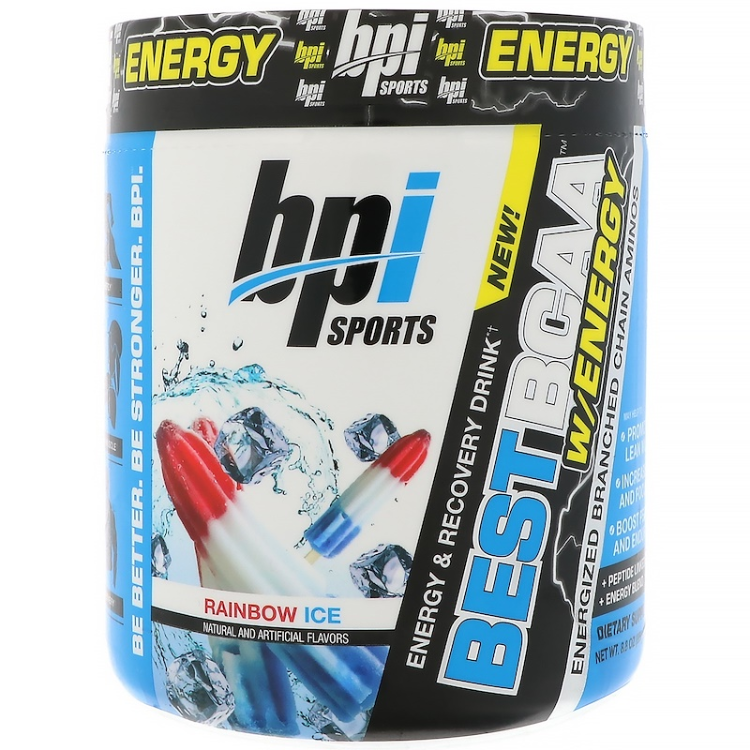BPI Sports Best BCAA With Energy Rainbow Ice - 1Source