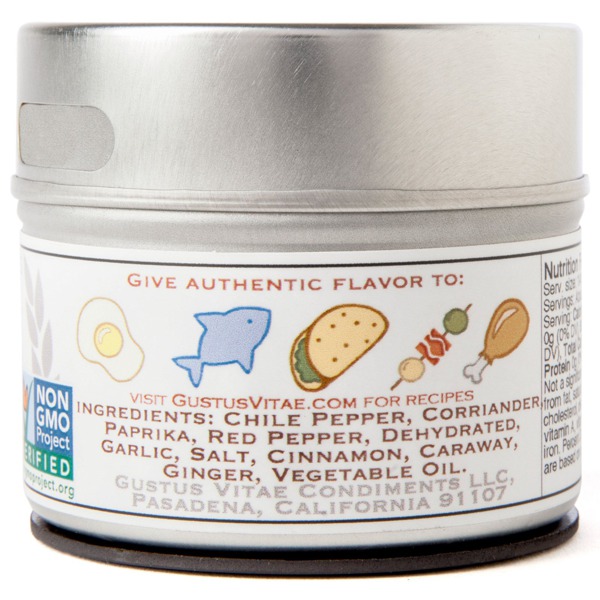 Gustus Vitae Gourmet Seasoning Taste Of Morocco - 1Source