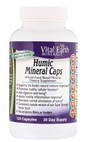 Vital Earth Minerals Humic Caps - 1Source