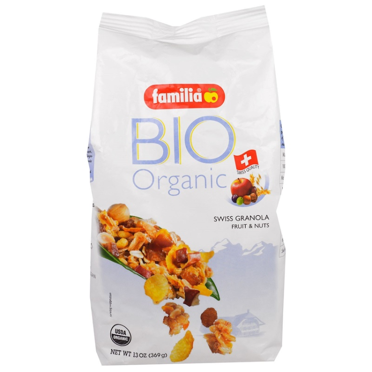 Familia Bio Organic Swiss Granola Fruit & Nuts - 1Source