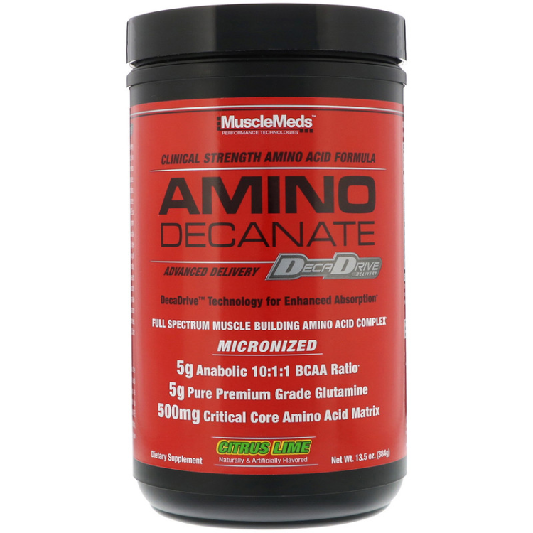 Musclemeds Amino Decanate Professional Strength Amino Acid Formula ...
