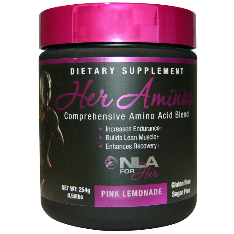 NLA For Her Her Aminos Comprehensive Amino Acid Blend Pink Lemonade ...