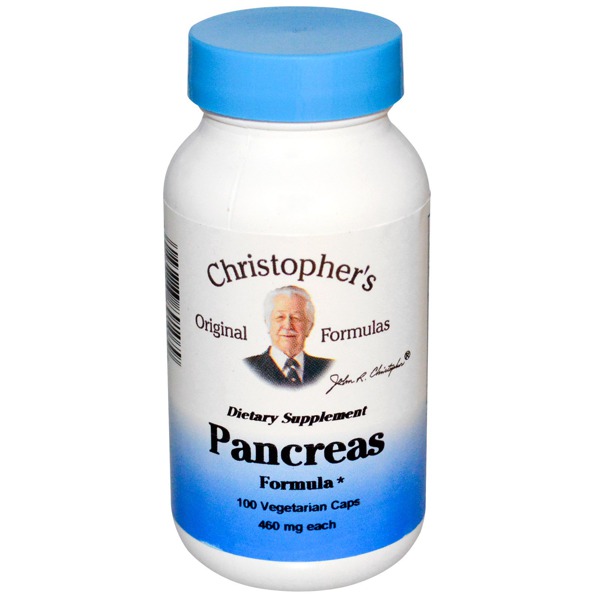 Christopher'S Original Formulas Pancreas Formula 460 Mg - 1Source