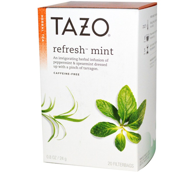 Tazo Teas Herbal Tea Refresh Mint Caffeine-Free - 1Source