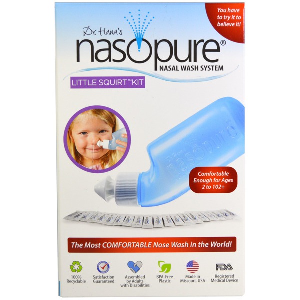 Nasopure Nasal Wash System Little Squirt Kit - 1Source