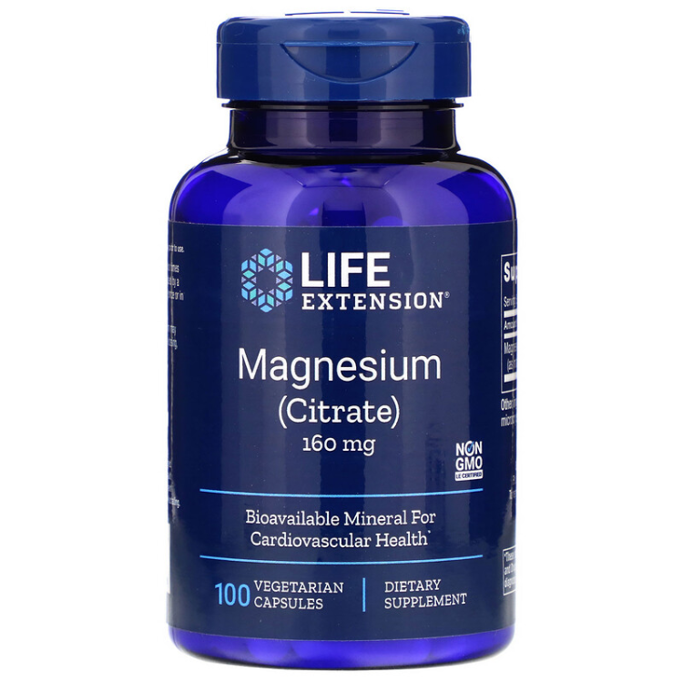 Life Extension Magnesium (Citrate) 160 Mg - 1Source