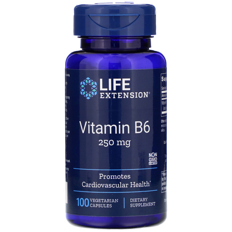 Life Extension Vitamin B6 250 Mg - 1Source