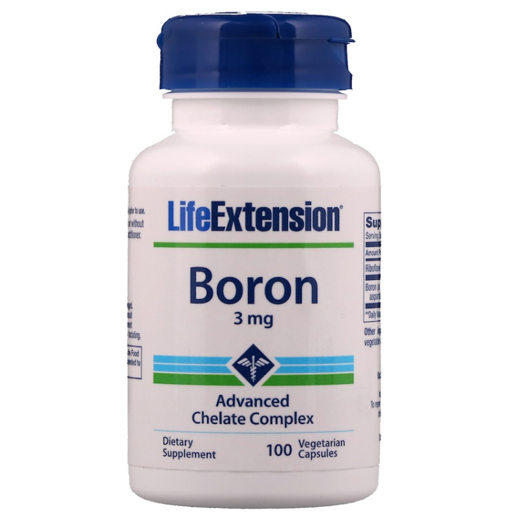 Life Extension Boron 3 Mg - 1Source