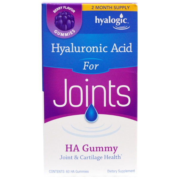 Hyalogic LLC Hyaluronic Acid For Joints HA Gummy Berry Flavor - 1Source