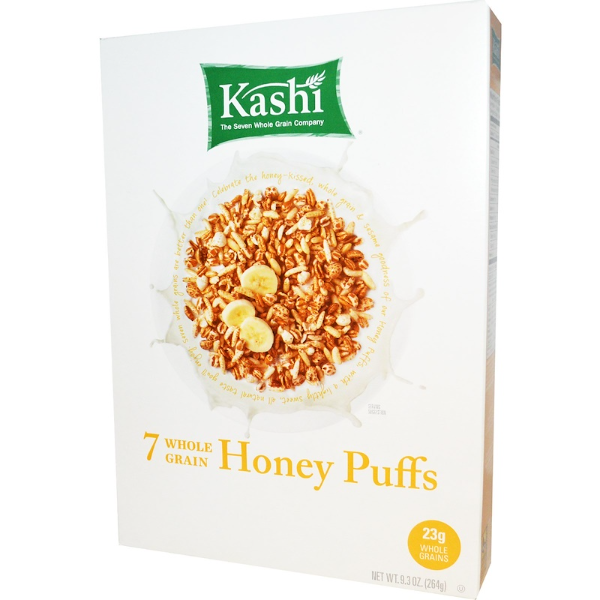 Kashi 7 Whole Grain Honey Puffs - 1Source