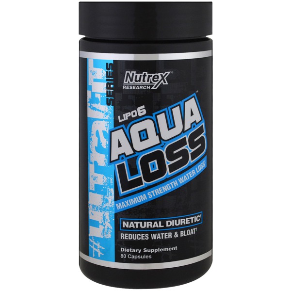 Nutrex Research Labs Aqualoss Maximum Strength Water Loss - 1Source