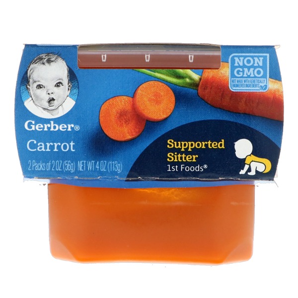 Gerber 1St Foods Carrot - 1Source