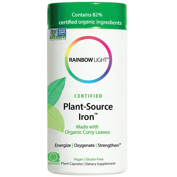 Rainbow Light Certified Plant-Source Iron - 1Source