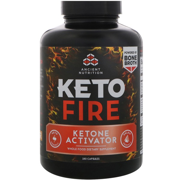 Dr. Axe / Ancient Nutrition Keto Fire Ketone Activator - 1Source