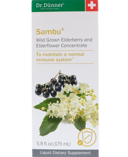 Dr. Dunner USA Sambu Wild Grown Elderberry And Elderflower Concentrate ...
