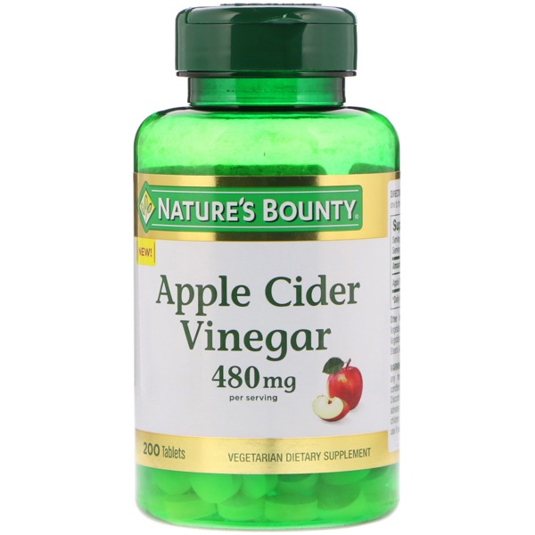 Nature'S Bounty Apple Cider Vinegar 480 Mg - 1Source