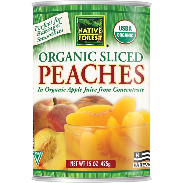 Native Forest Edward & Sons Native Forest Organic Sliced Peaches - 1Source