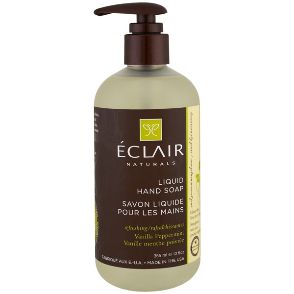 Eclair Naturals Liquid Hand Soap Vanilla Peppermint - 1Source