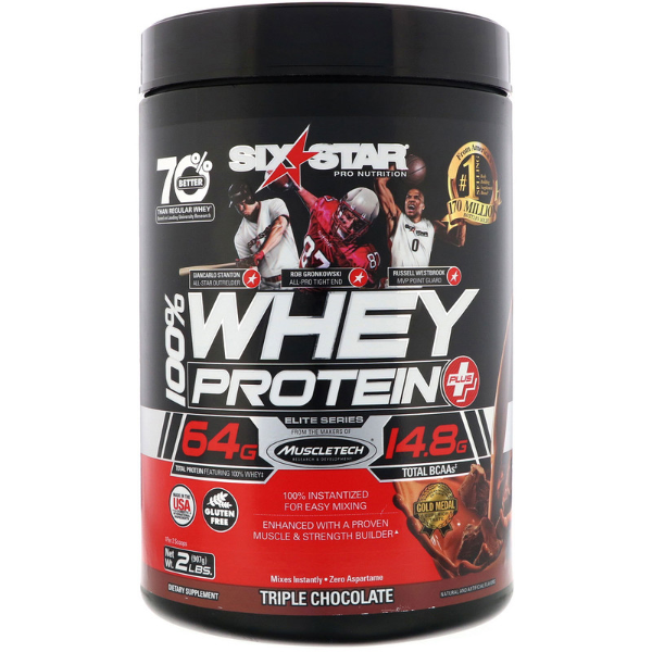 Six Star Six Star Pro Nutrition Whey Protein Plus Elite Series Triple ...