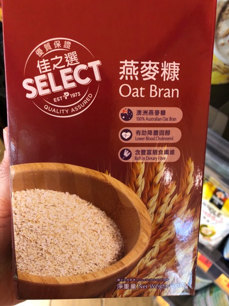 Select Oat Bran 佳之選 燕麥糠 - 1Source