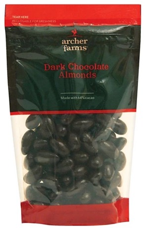 Archer Farms Dark Chocolate Almonds - 1Source