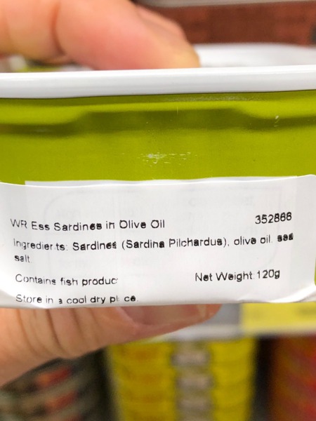 Essential Waitrose Sardines In Olive Oil - 1Source