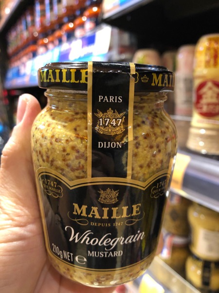 Maille Wholegrain Mustard With White Wine - 1Source