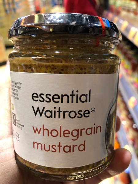 Essential Waitrose Wholegrain Mustard - 1Source