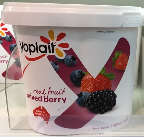 Yoplait Mixed Berry Yogurt - 1Source