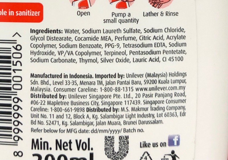 Lifebuoy Activ Silver Formula Antibacterial Handwash Total Protect ...
